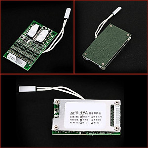 Fafeicy 10S 36V 30A Li-ion Cell Battery PC B Board with Balance Function Battery Protection Board 36V for 10 Series Cell Li-ion Batteries