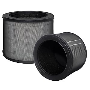 A230 Filter Replacement Size O, Compatible with Winix A230 and A231 Air Purifier, Compare to Winix Part # 1712-0100-00, Filter O, 3-in-1 H13 True HEPA Filter and Activated Carbon Filter, 2 Pack