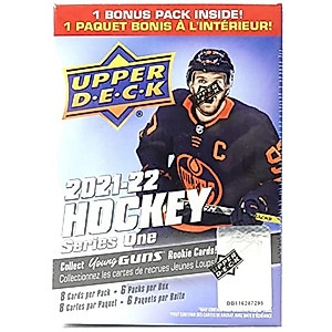 2021/22 Upper Deck Series 1 NHL Hockey BLASTER box (6 pks/bx)