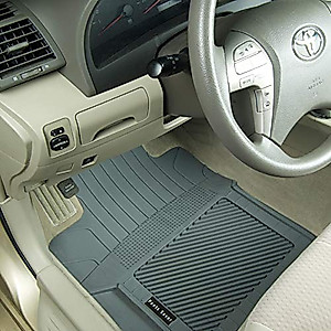 PantsSaver Custom Fit Floor Mats for Volvo S60 Cross Country 2019 All Weather Protection-4 Piece Set-High Raised Border Protection Great for Catching Spills - Black