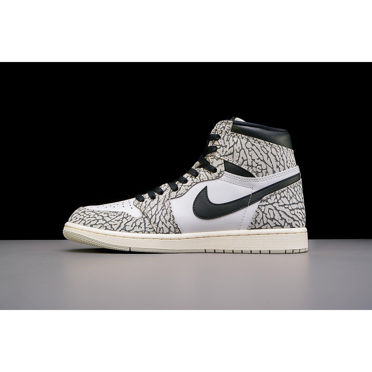 [DZ5485-052] Mens Air Jordan RETRO 1 HIGH OG 'WHITE CEMENT'