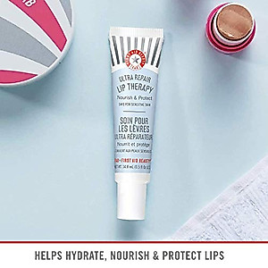 First Aid Beauty Ultra Repair Lip Therapy – Semi-Matte Lip Moisturizer for Dry, Chapped Lips – .5 oz