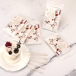 500 Count 4 Inch Pointed Cotton Swabs Precision Microblading Cotton Tipped Applicators Micro Swabs Tattoo Permanent Supplies