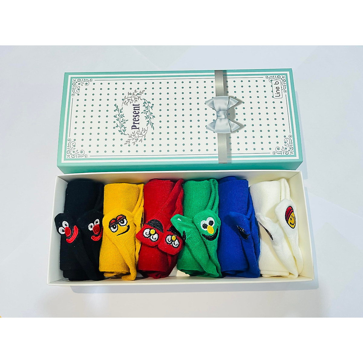 Low cut casual socks for women, Fashion Patterned Fun Cotton Socks Novelty Ankle Socks 6 Pairs