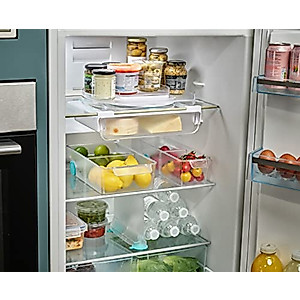 Joseph Joseph FridgeStore Under-Shelf Storage Drawer, One Size, Clear/Blue