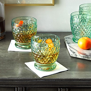 Villeroy & Boch Boston Old-Fashioned Glasses Set of 4, Green
