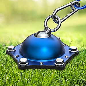 [New] 2023 Dog Tie Out Cable and Stake,360°Swivel Dog Anchor,30FT Dog Chain Leash,Heavy Dog Yard Stake Rust Proof Dog Run Can Hold 2 Dog Up to 150LBS,Suitable for Outdoor Camping