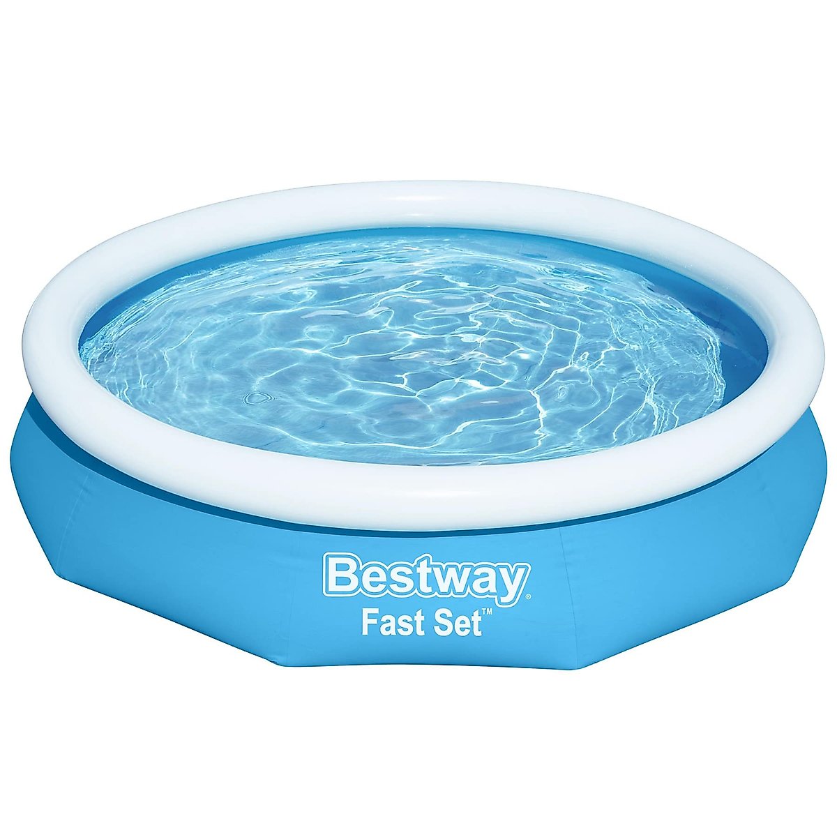 Bestway Fast Set 10’ x 26” Round Inflatable Pool Set