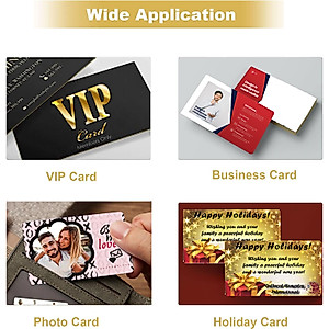 LOSYHU 100PCS Metal Business Card 0.45mm Thickness Aluminum Cards Metal Engraving Blanks Cards Aluminum Laser Engraving Cards for Office Name Cards, DIY Gift Cards, VIP Cards 3.4 x 2.1 Inch, Black