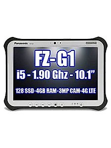PANASONIC TOUGHPAD FZ-G1 i5 1.9Ghz, 3MP CAM, 4G LTE, 128GB SSD, 8GB RAM
