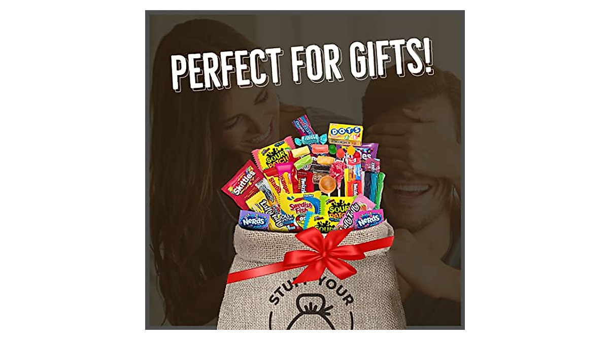 Nut Free Candy Snack Box - Allergy-Friendly 210 Pieces | Stuff Your Sack