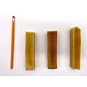 Tibetan Dog Chew – All Natural Yak Cheese Chew Bones, A Healthy Treat to Keep Your Dog Busy and Entertained for Hours, for Aggressive Chewers, Limited Ingredients, No Chemicals (1 Pound, Large)