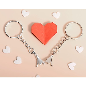 Keychain for Boyfriend Girlfriend Couples Keychain Gifts 2 Pcs Pinky Promise Keychains Matching Couples Stuff Boyfriend Valentine Anniversary Birthday Gifts from Girlfriend Best Friend Keychains (GS)