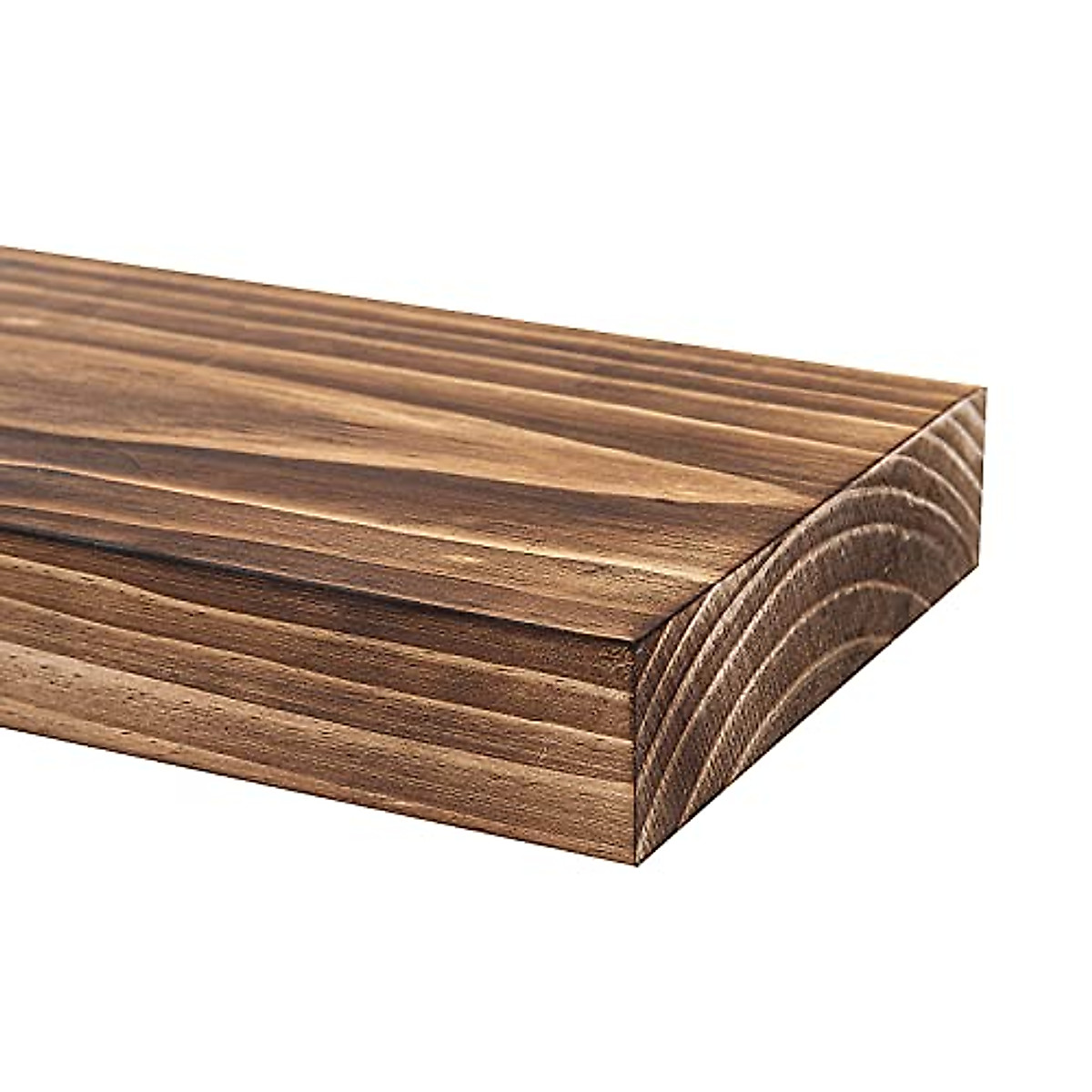 AGAOTIAN Solid Wood Floating Shelves for Wall 36 inch Modern Rustic Wooden Shelf Set of 2 for Bedroom Bathroom Family Room Kitchen