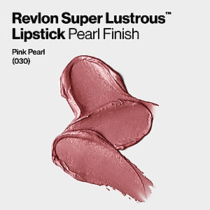 Revlon Super Lustrous Lipstick, Creamy Formula For Soft, Fuller-Looking Lips, Moisturized Feel, 0.15 oz