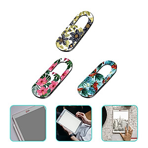 SOLUSTRE 3Pcs Camera Cover Laptop Camera Blocker Laptop Camera Shutter Phone Camera Tablet Computer Privacy Webcam Cover Computer Tablet Webcam Slider Camera Slide Blocker Intelligent Lens