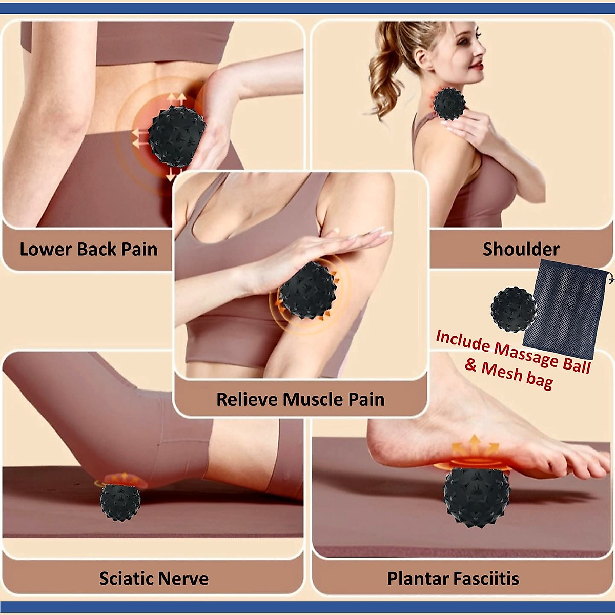 Govin Foot & Calf Stretching for Plantar Fasciitis Planter Facetious Support ideal for Muscle Strain, Ankle Injuries, Pain Relief, Dancers, Yoga and Physical Therapy.