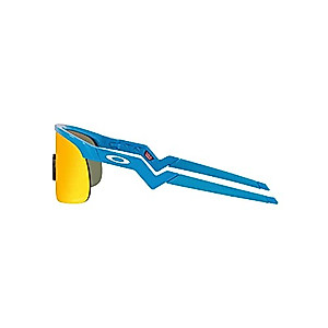 Oakley Youth OJ9010 Resistor Rectangular Sunglasses, Sky Blue/Prizm Ruby, 20 mm