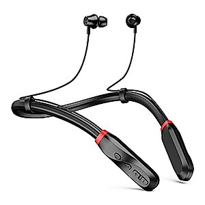 Gemercy Wireless Earbuds Bluetooth Headphones Neckband: 100H Ultra-Long Playtime Headset with Microphone | Bluetooth 5.1 Earphones with Superior Stereo Sound | Magnetic Ear Buds | IPX5 Waterproof