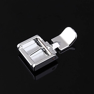 TISEKER Zipper Foot and Invisible Zipper Foot for All Low Shank Snap-On Singer, Brother, Babylock, Euro-Pro, Janome, Kenmore, White, Juki, New Home, Simplicity, Necchi and Elna Sewing Machines