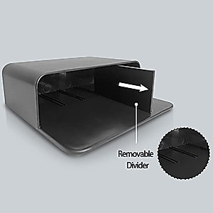 1 Pack Magnetic Dry Erase Marker Holder, Whiteboard Marker Holder, Strong magnetic Marker Pen Pencil Organizer for Whiteboards, Refrigerator(Black)