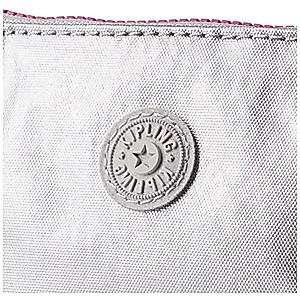 Kipling KI3810U5A Women's Official Mini Creativity Pink Heart Met, Pink Heart Met, One Size