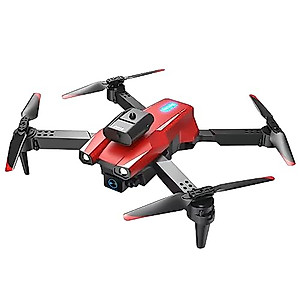 Drone With 1080P HD Fpv Camera Remote Control Toys Gifts For Boys Girls With Altitude Hold Headless Mode(Red)