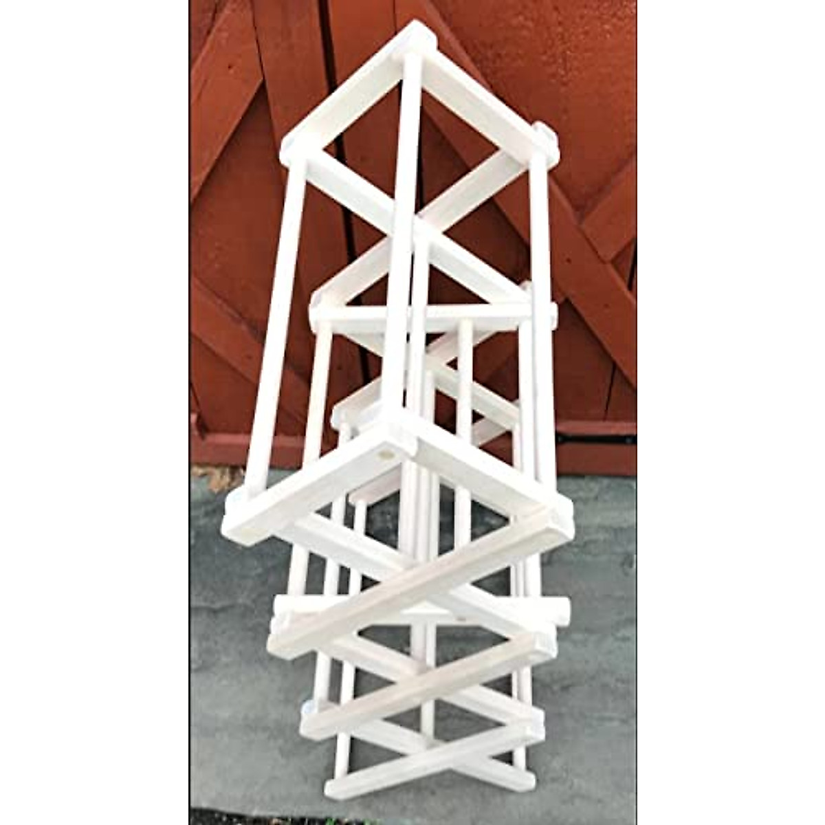 Laundry Clothes Drying Rack-Small 20" Wide Design-Portable & Folds up for Easy Storage-All Natural Maple Wood-Made in USA