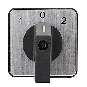 Electrical Buddy Universal Rotary Changeover Switch LW28 63A 660V 63A 3 Position 3 Phase