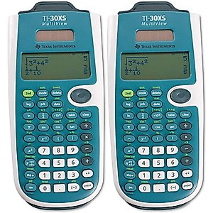 Texas Instruments TI-30XS MultiView Scientific Calculator 2Pack