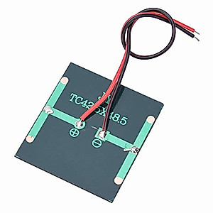 Polysilicon Solar Panel, 4Pcs 0.36W 2V Solar Panel Charging Power Board and Electronic Line for Small Power Appliances, Excellent Transmission