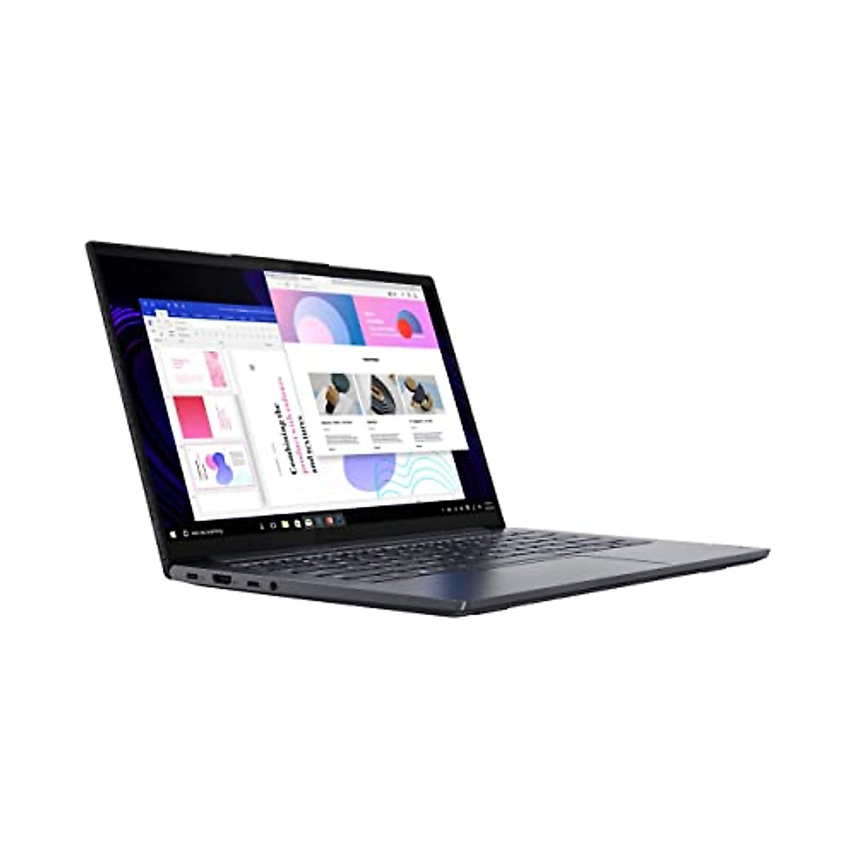 Lenovo Ideapad Slim 7 Laptop 14" FHD (1920 x 1080) IPS Touchscreen Display, Fingerprint Reader, Intel EVO Core i5-1135G7 2.40GHz, 8GB RAM, 512GB SSD, Bluetooth, Windows 11 Home, Slate Gray, EAT Cloth