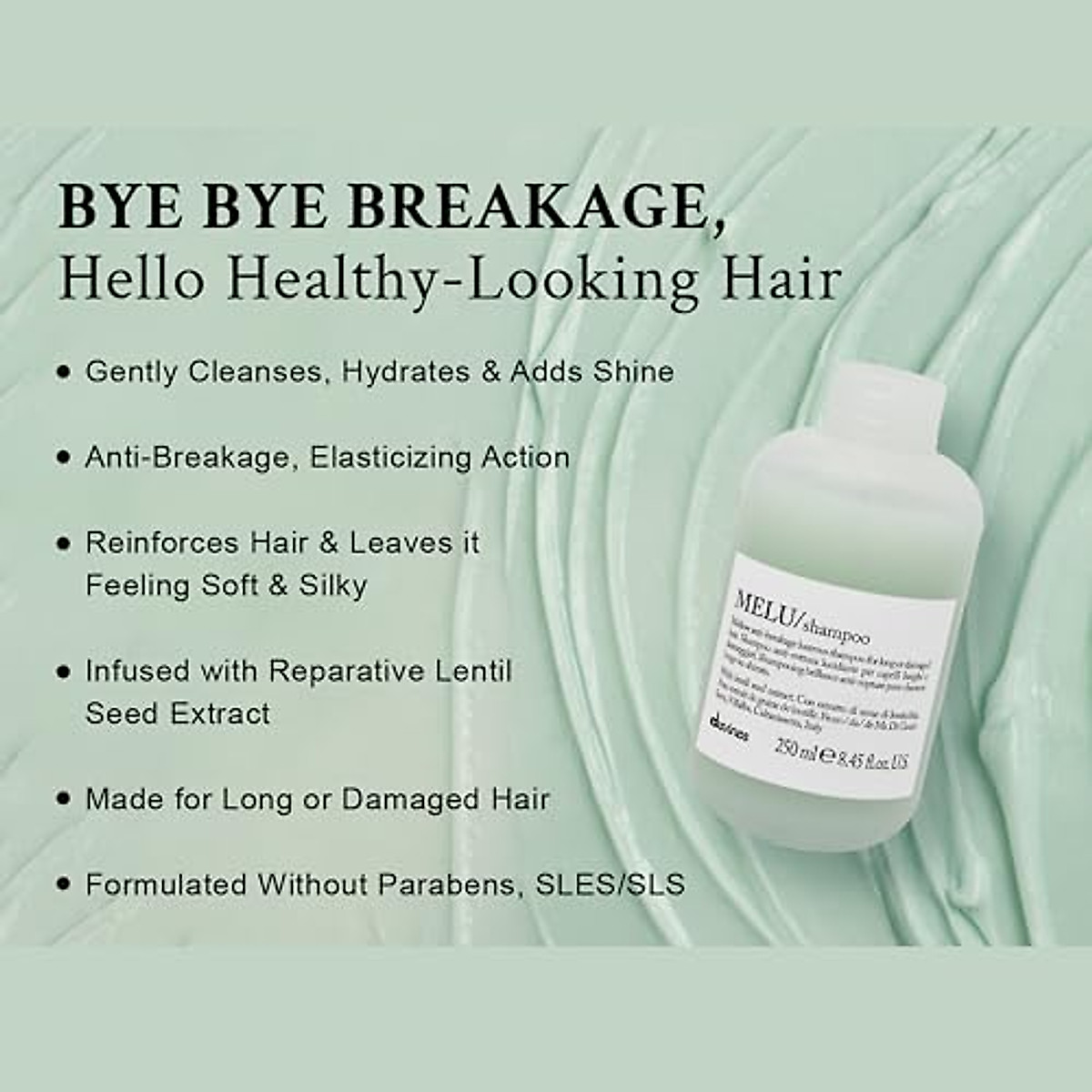Davines Melu Shampoo, 8.45 Fl Oz
