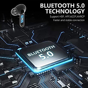 ENYOUW True Wireless Earbuds Bluetooth 5.0 Wireless Earbuds with Stereo Sound Mic