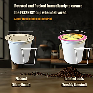 CozyUp Specialty Dark, Single-Serve Coffee Pods for Keurig K-Cup Brewers, Dark Roast Coffee, 100 Count