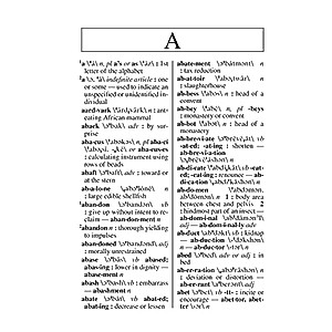 Webster's New Explorer Large Print Dictionary, Third Edition, Newest Edition