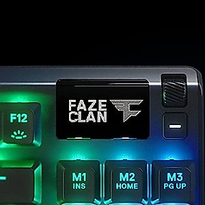 SteelSeries Apex Pro TKL HyperMagnetic Gaming Keyboard - Adjustable Actuation - Esport TKL Format - OLED Display - RGB - PBT Keys - USB-A - Nordic QWERTY