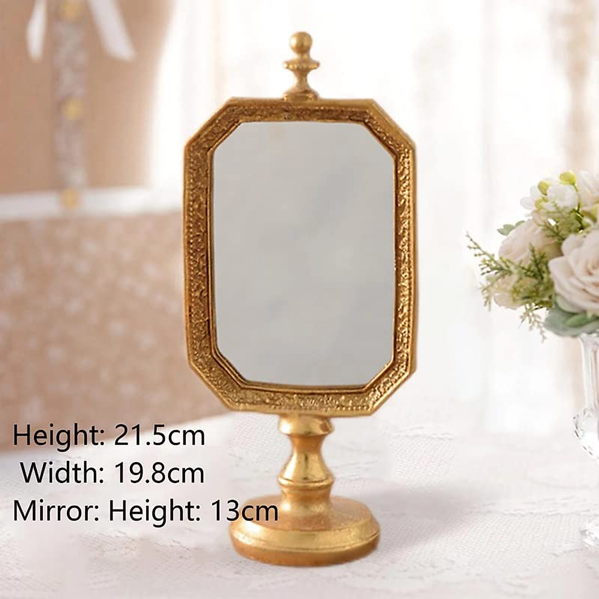 XXXDXDP Makeup Tabletop Retro dresser Counter Display