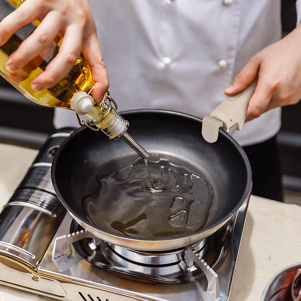 Removable Pan Handle, Detachable Pot Handle Anti-Scalding Pan Gripper for Home Kitchen