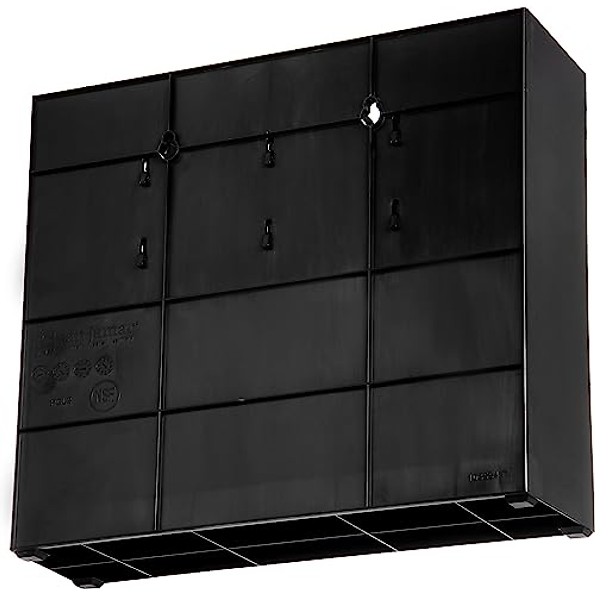 San Jamar (SAO7G) - PCL2 2 Portion/Sauce Cup Lid Organizer, Black