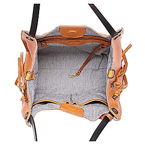 OLD TREND Genuine Leather Daisy Tote Bag (Chestnut)