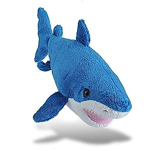 Wild Republic Mako Shark Plush, Stuffed Animal, Plush Toy, Gifts for Kids, Sea Critters 11 Inches