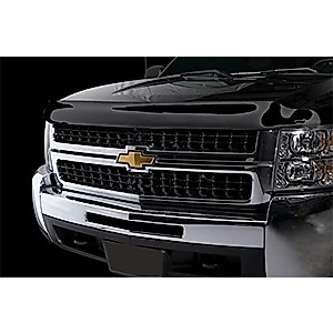 Stampede 2044-2 Vigilante Premium Smoke Bug Shield Hood Protector for Chevy Silverado HD
