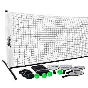 Hathaway Deluxe Pickleball Game Set Black