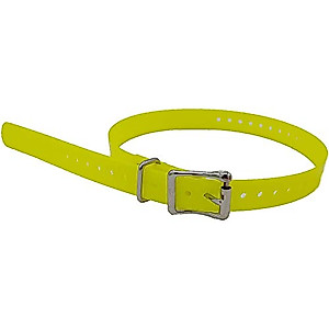 Trischitti Plastic Collar in Fluo TPU 71 Cm X 1.9 Cm X 2.5 Mm Yellow -