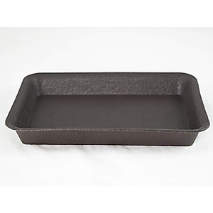 6" Rectangular Blue Bonsai/Succulent Pot + Soil + Tray + Rock + Mesh Kit