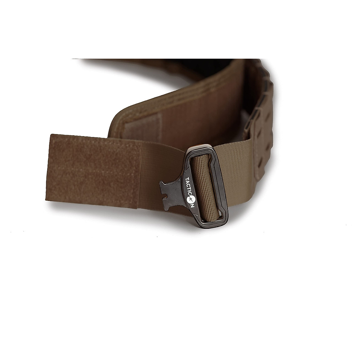 Tacticon Battle Belt | Padded Tactical Nylon Belts | Disabled Combat Veteran Owned Company | Heavy Duty Belt Quick Release Metal Buckle