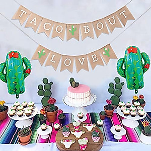 Taco Bout Love Burlap Banner - Taco Bout Love Couples Bridal Shower, Taco Bar Sign, Taco Burlap Banner, Fiesta Bachelorette Party Banner, Fiesta Bridal Shower Decorations, Mexico Bachelorette Theme