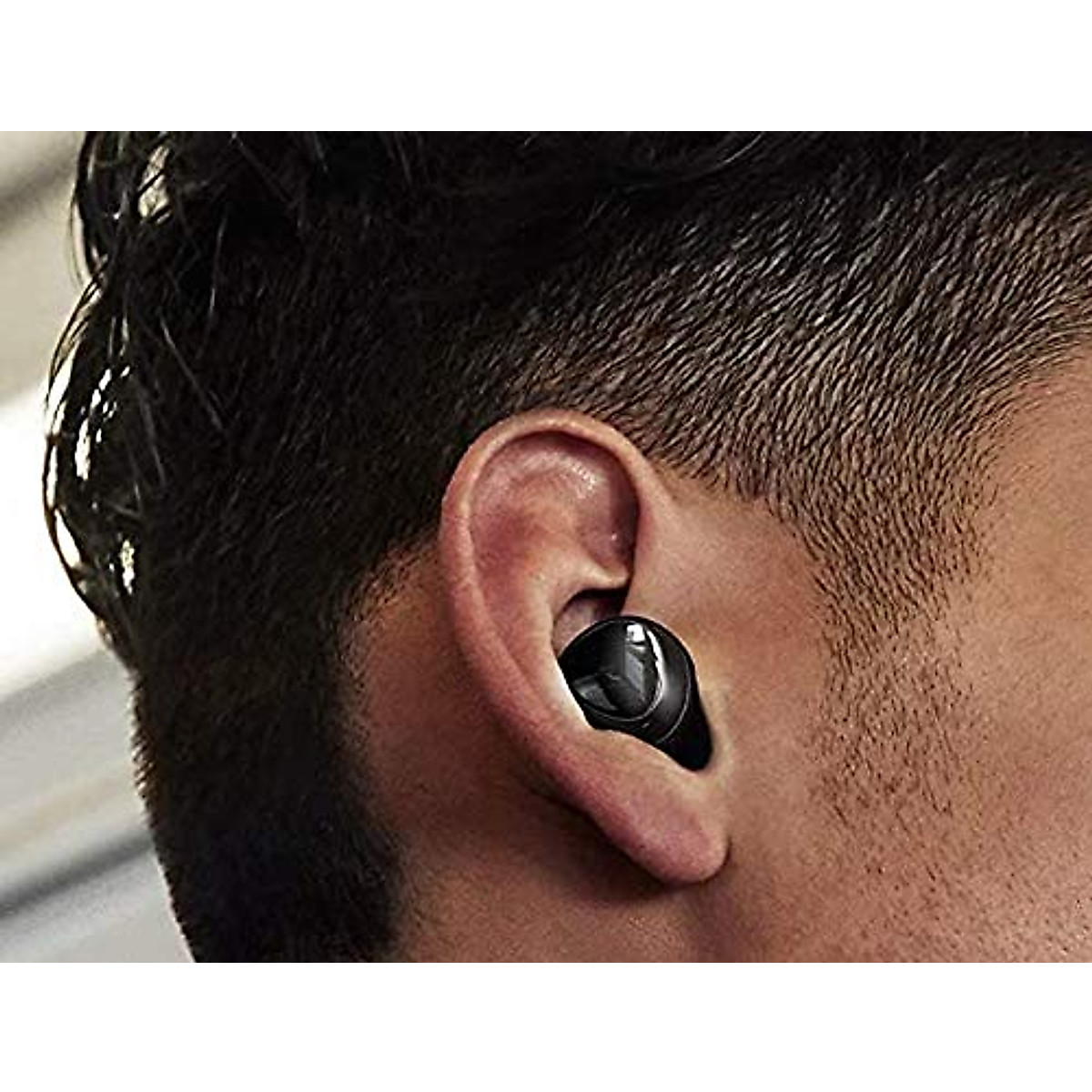 Zotech 8 Pair Eartips Set Anti Slip Earhooks Kit for Samsung Galaxy Buds 5 Pairs Silicone Earbud Eartips XS/S/M/L/XL, 3 Pairs Earhooks S/M/L (Black)