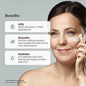 Beverly Hills MD Lift & Firm Sculpting Cream- Tighten & Tone Skin, Anti-Aging Lotion for Smooth, Moisturized Complexion- Lift and Smooth Face, Neck, Décolleté w/Silk Peptides, Fruity